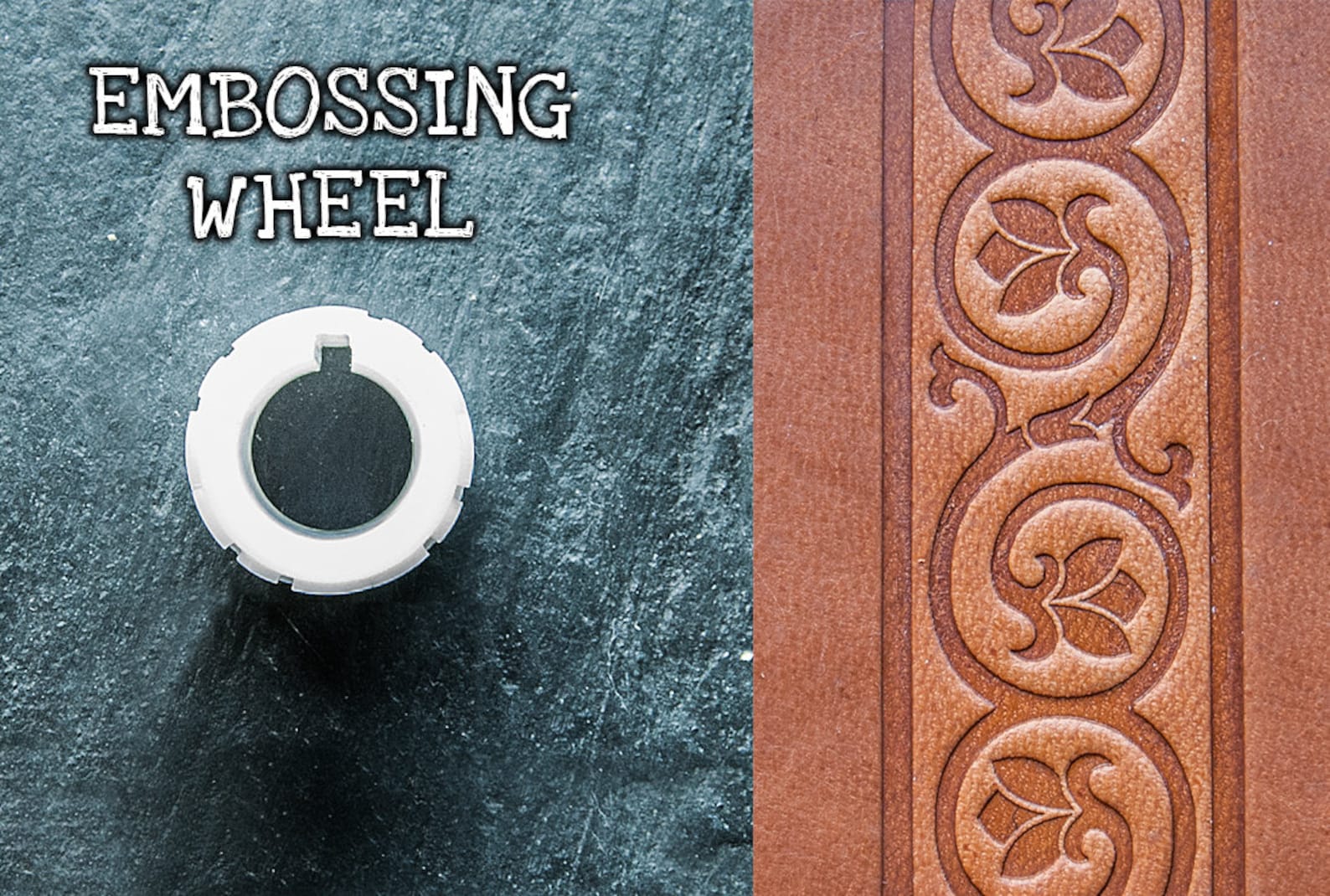 Leather Stamp: Embossing Wheel EW-R001 - Etsy Denmark