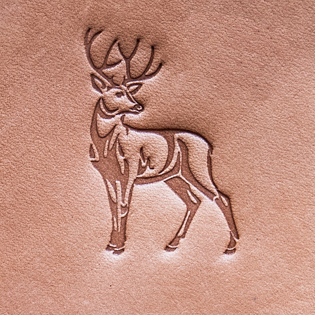 Delrin Leather Stamp: Deer #1 - Etsy