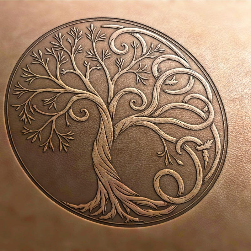 Tree of Life Stamp - Etsy
