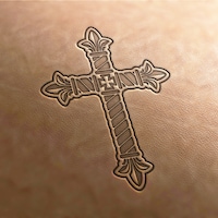 Cross Stamp - Etsy