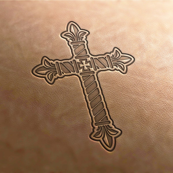 Cross Stamp - Etsy