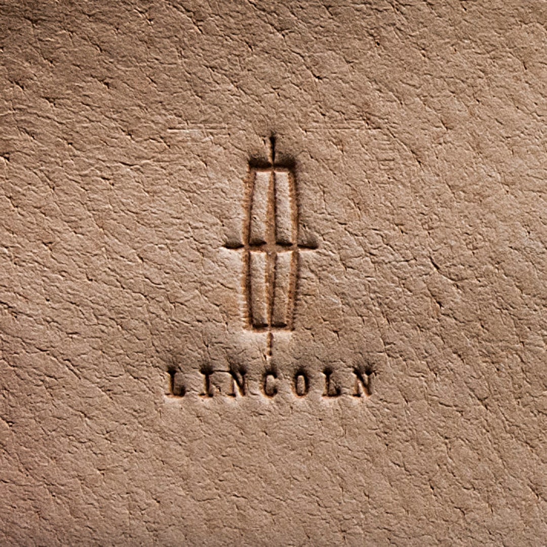 Delrin Leather Stamp: LINCOLN Car Logo - Etsy