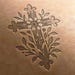 Cross Leather Stamp (delrin Material): Cross 9, Cross Stamp, Flowers ...