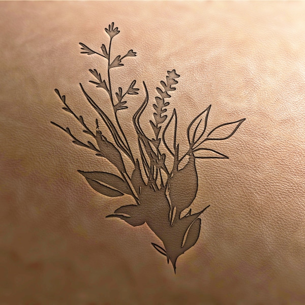 Leather Flower Stamps - Etsy