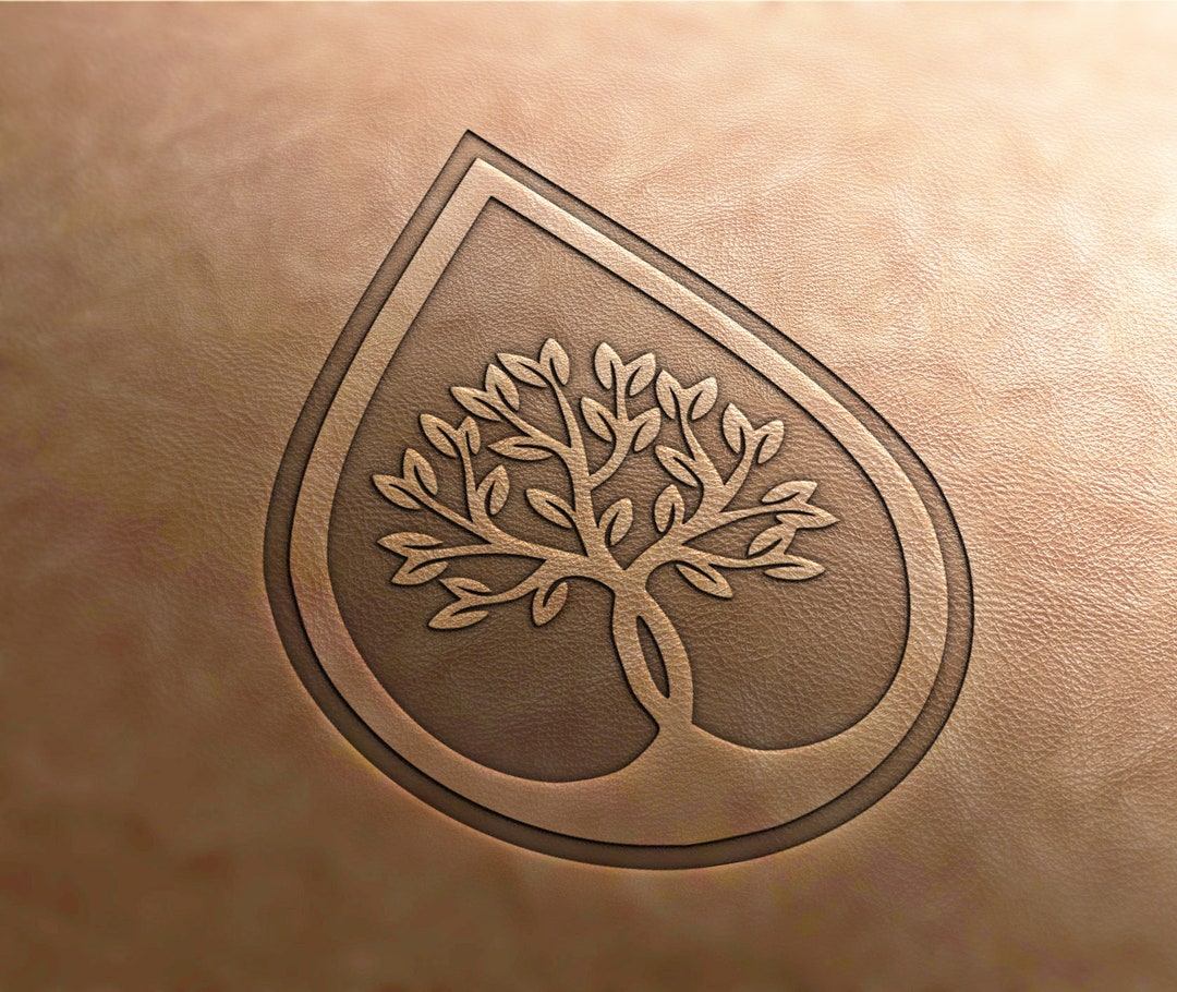 Delrin Leather Stamp: Tree of Life, Tree Stamp, Leather Stamps, Custom ...