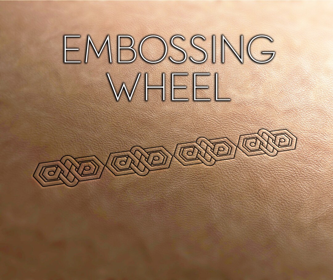 Leather Stamp: Embossing Wheel, Leather Tools, Leather Stamps, Craft ...