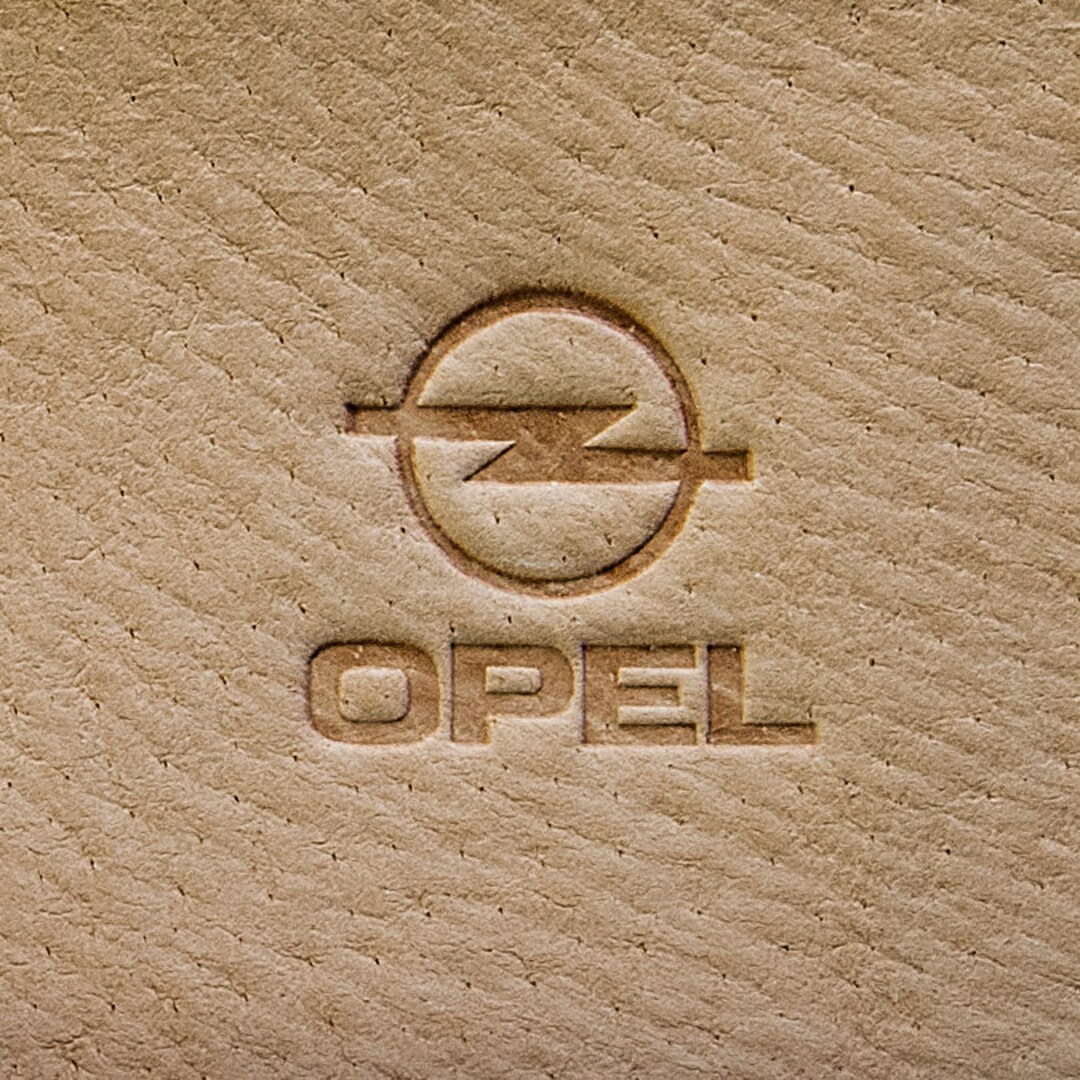 Delrin Leather Stamp: OPEL Car Logo - Etsy