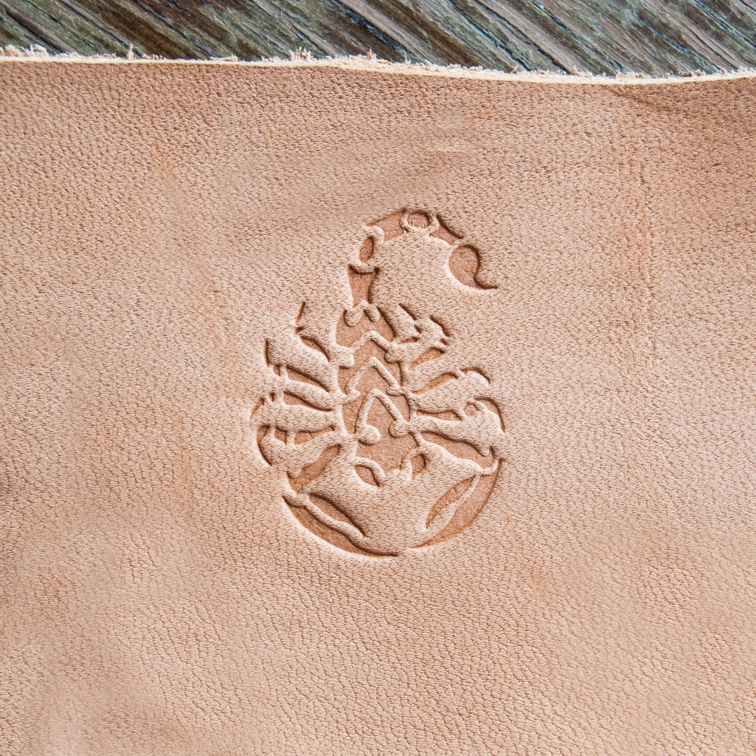 Delrin Leather Scorpion Stamp - Etsy