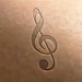 Leather Stamp (delrin Material) Music Notes ,treble Clef, Leather ...