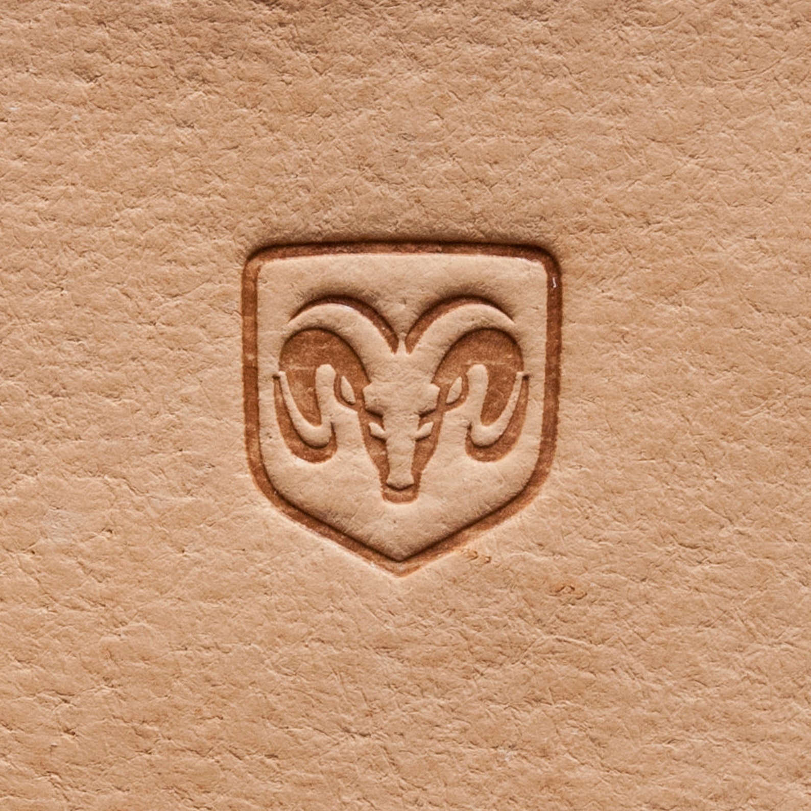 Delrin Leather Stamp: Dodge Car Logo - Etsy
