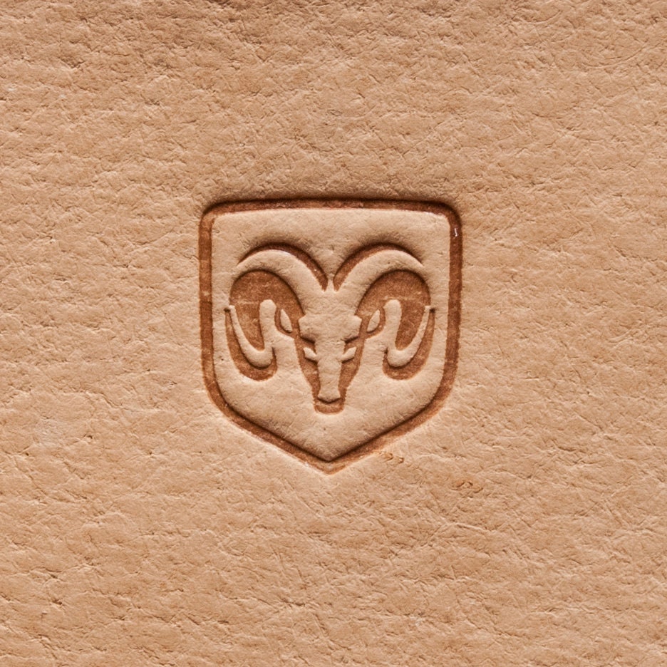 Delrin Leather Stamp: Dodge Car Logo - Etsy