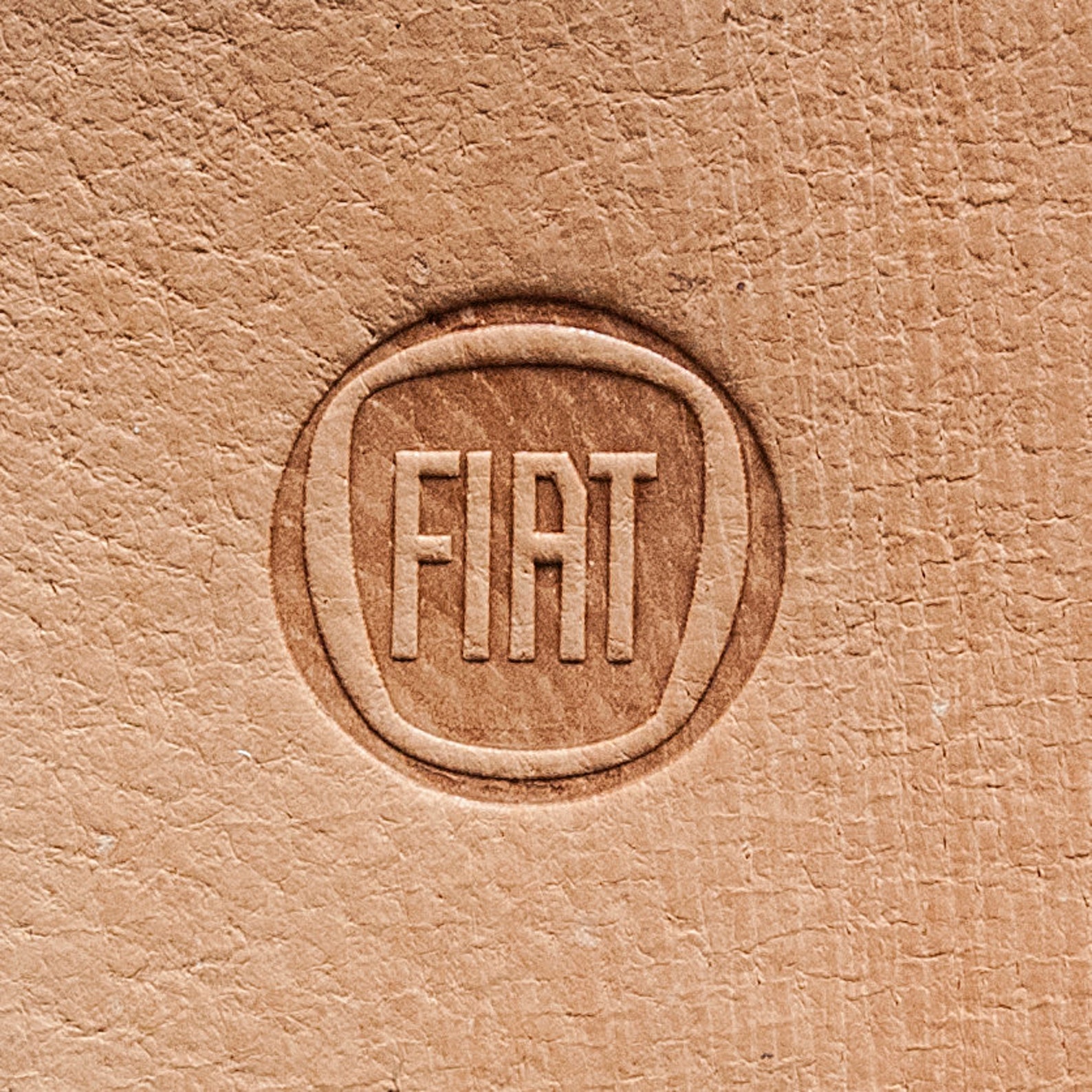 Delrin Leather Stamp: Fiat Car Logo - Etsy