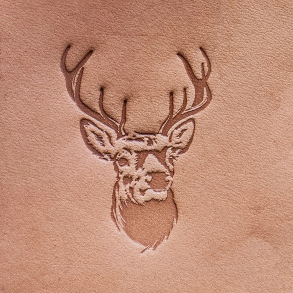 Deer Head Stamp - Etsy