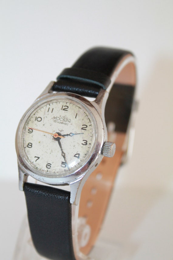 Soviet Era Vintage Very rare early Soviet Men Watch M… - Gem