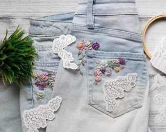 Stick and Stitch Patterns FOR CLOTHING, Stick and Stitch Embroidery ...