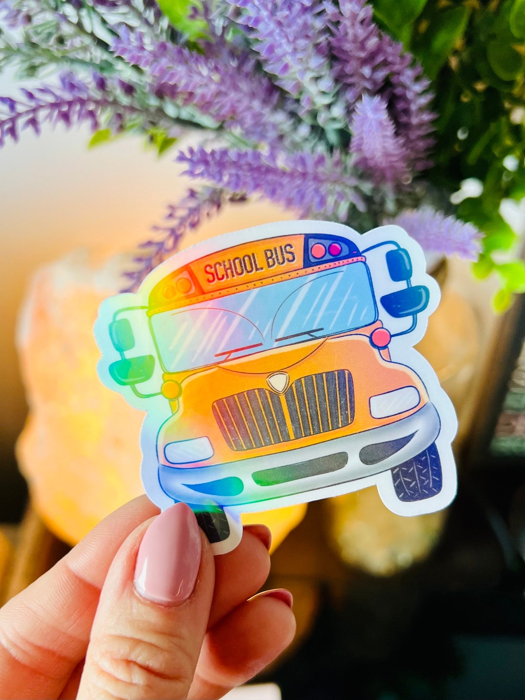 Stickers ~ School Bus ~ Yellow Bus ~ Bus Driver Sticker ~ School Gift ...