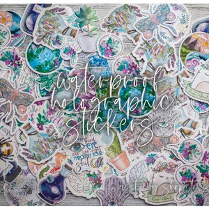 Stickers ~ Chakra Watercolor Symbols ~ Rainbow ~ Reiki Magical ...