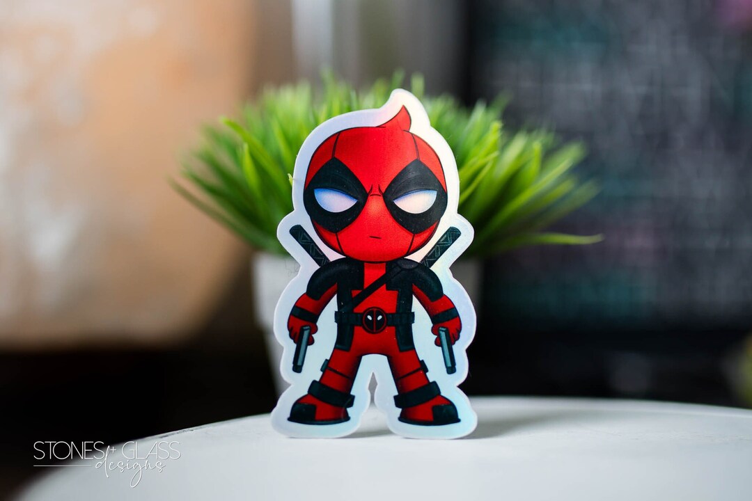Stickers ~ Deadpool Sticker ~ Dead Pool ~ Super Hero Marvel Comics ...