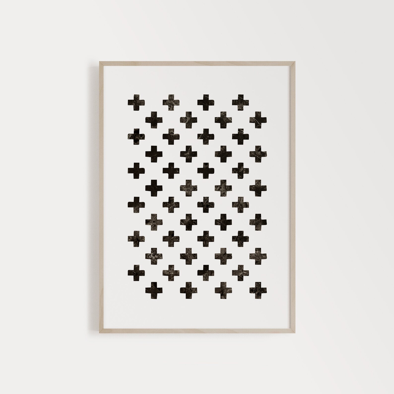 Printable Scandinavian Cross Wall Print Swiss Cross Large - Etsy