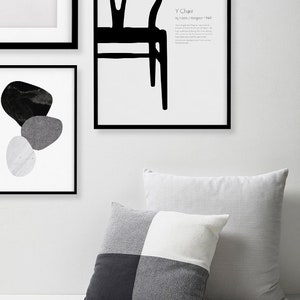 Printable Chair Wall Art Print, Chair Print Decor, Chair Art Print ...