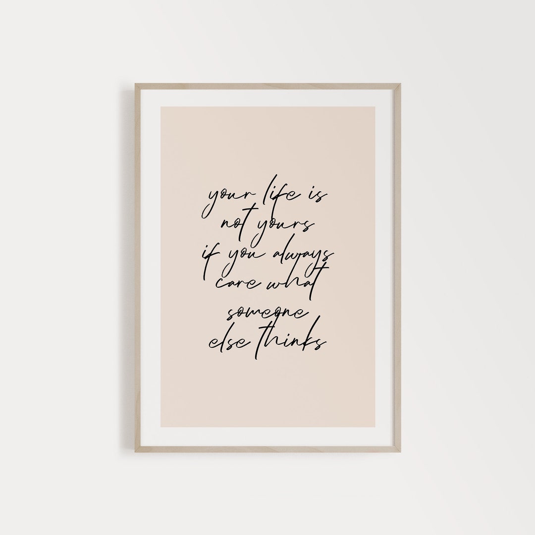 Printable Quotes Wall Decor, Inspirational Quotes Extra Large Wall Art ...