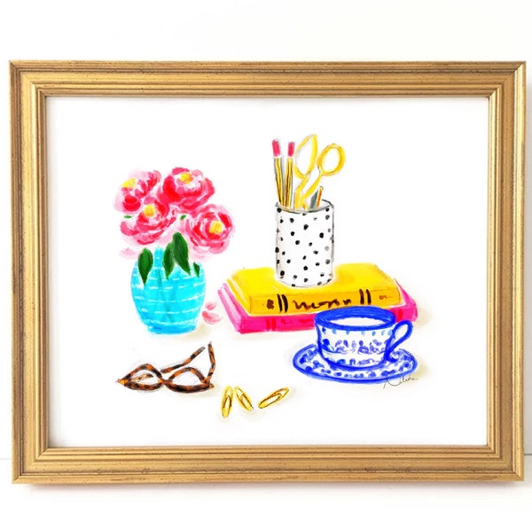 Grand Millennial Art - Etsy