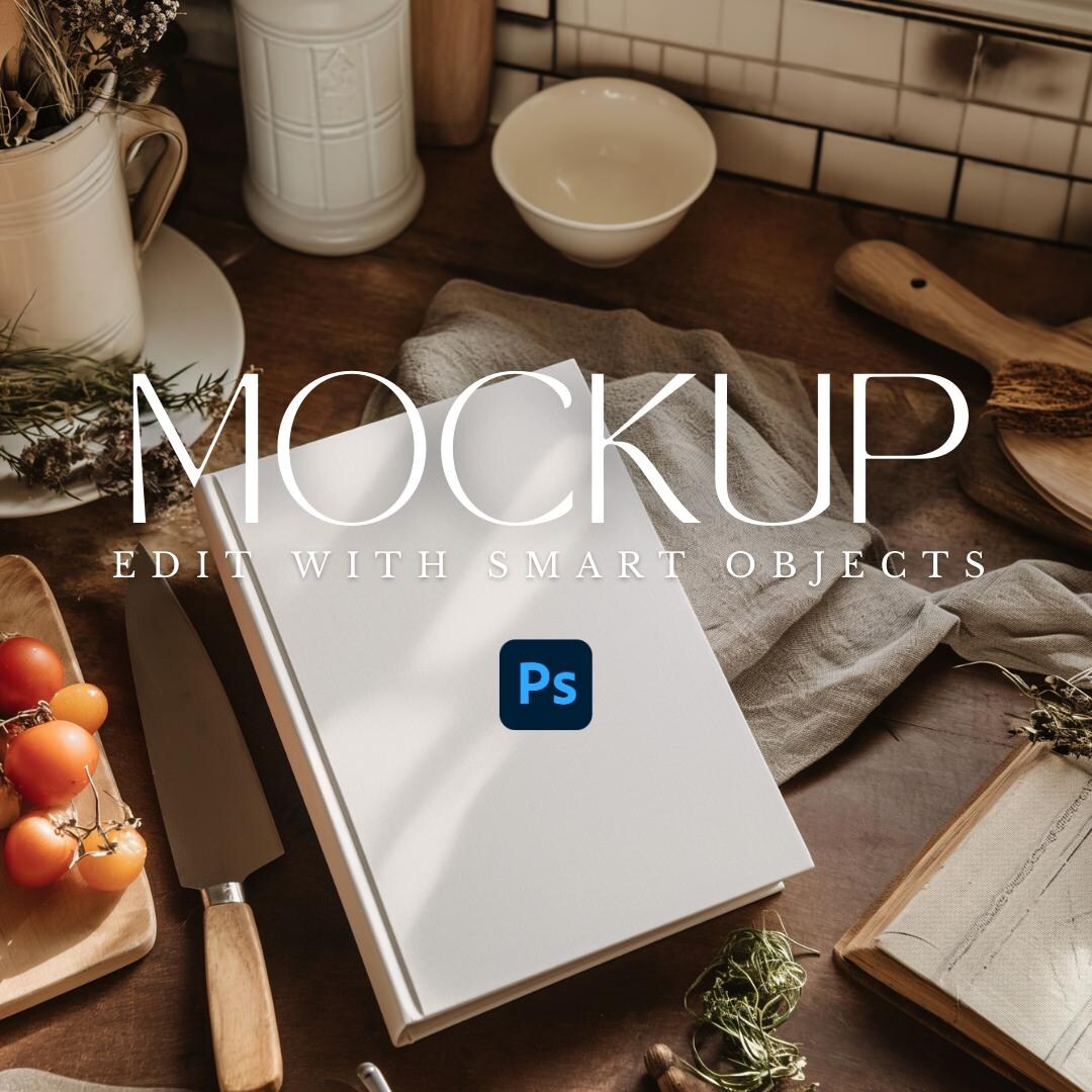 Book Cover, Closed Book, Book Mockup, Cookbook, Kdp Mockup, Recipe Book ...