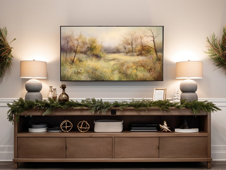 TV Frame Mockup BUNDLE of 9, Canva Mockup, Landscape Mockup, Tv Mockup ...