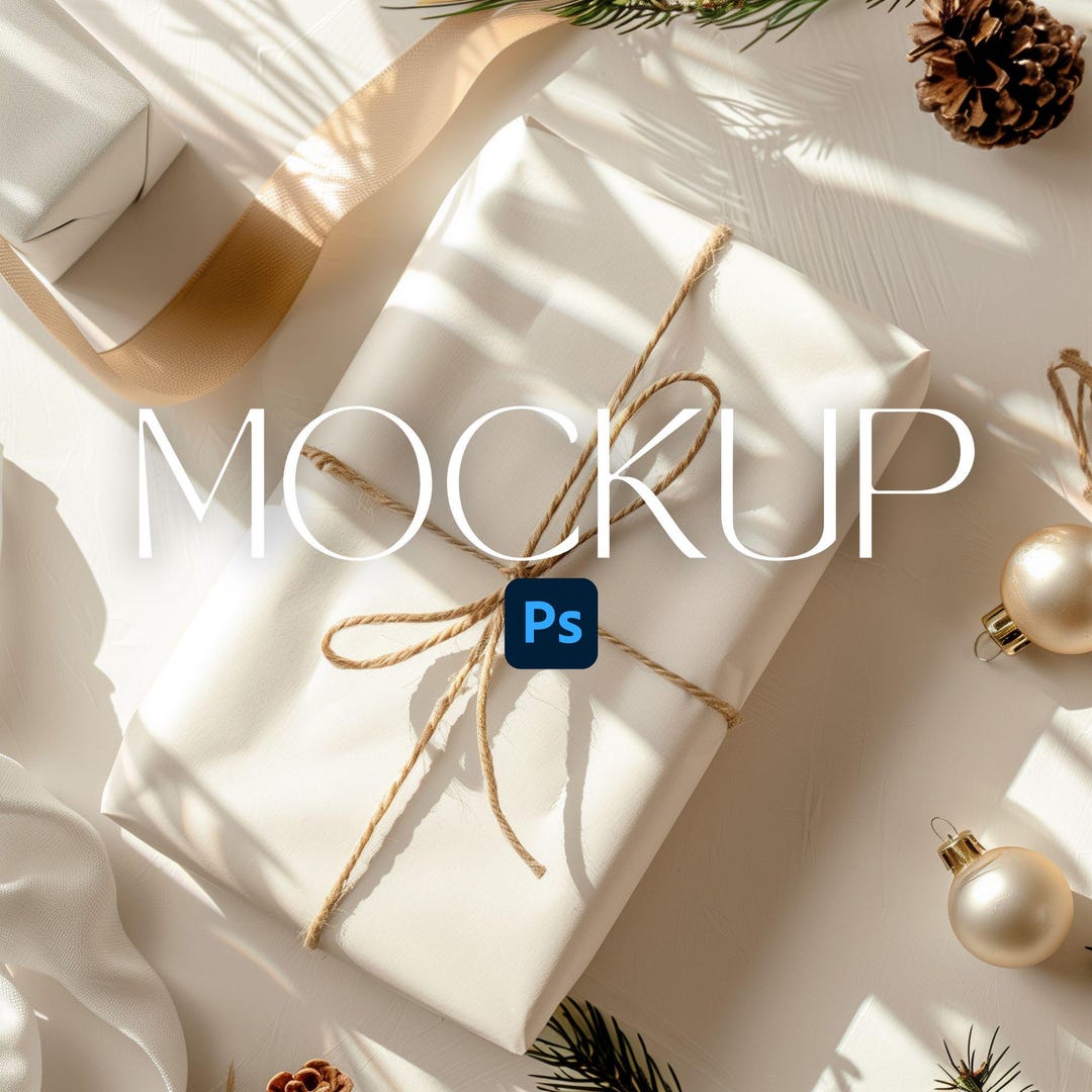 Gift Wrapping Paper Mockup Display, Digital Paper Pattern Mockup ...