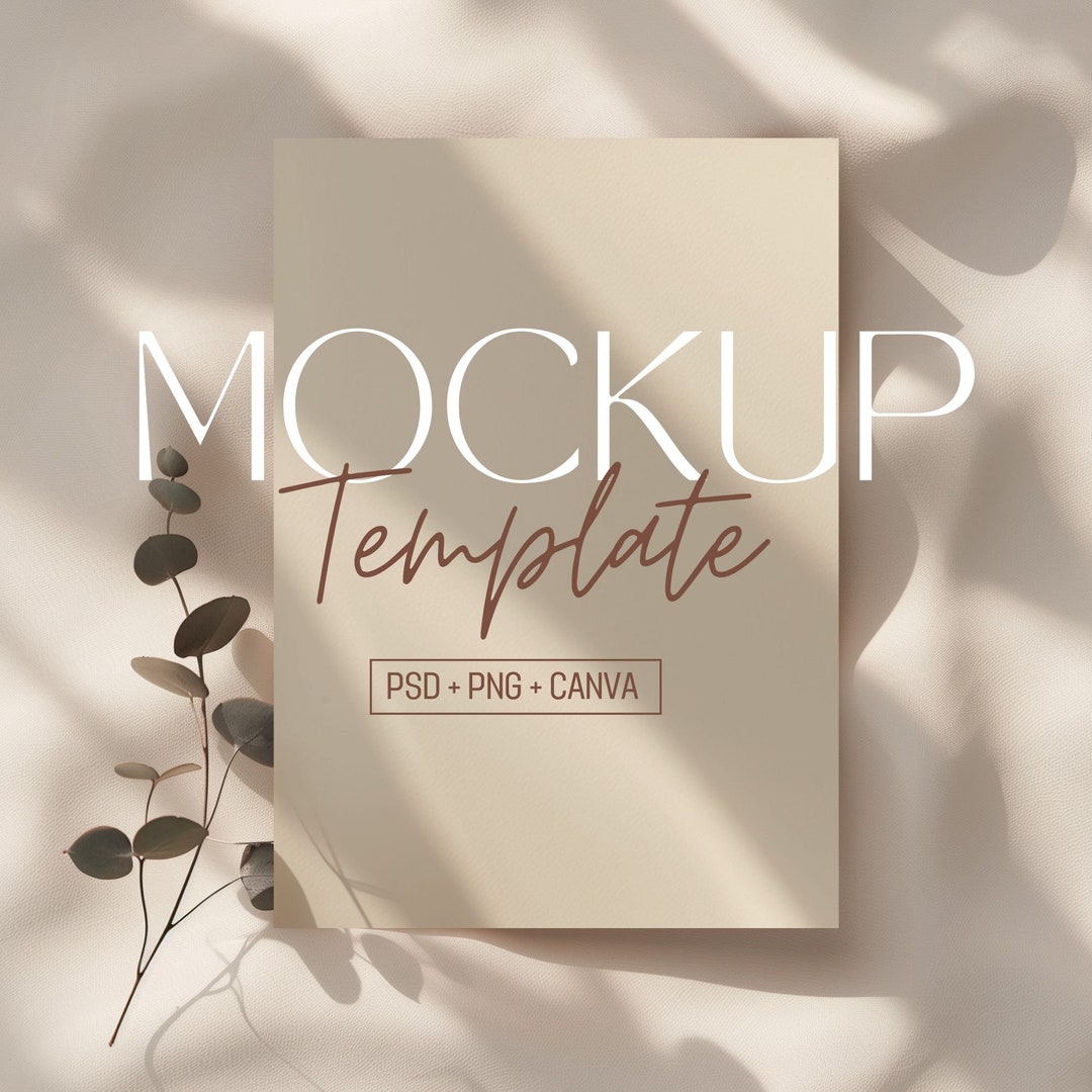 Wedding Invitation Mock Up, Greeting Card Mock Up, Invite Mockup, 5x7 ...