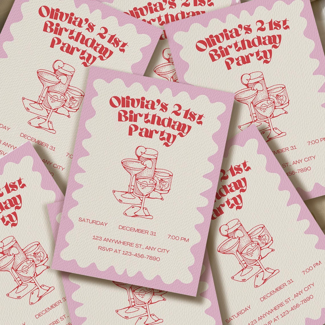 Wedding Invitation Mock Up, Greeting Card Mock Up, Invite Mockup, 5x7 ...