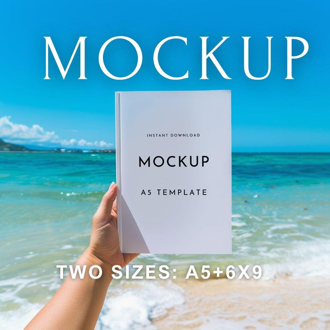 Hardcover Book Mockup PSD – 6x9 & A5 Sizes With Smart Objects ...