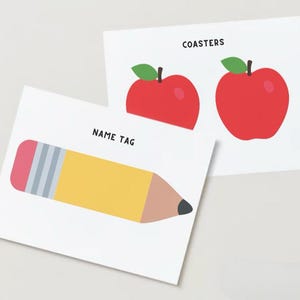 Printable Table Settings for Kids | First Day of School Placemats ...