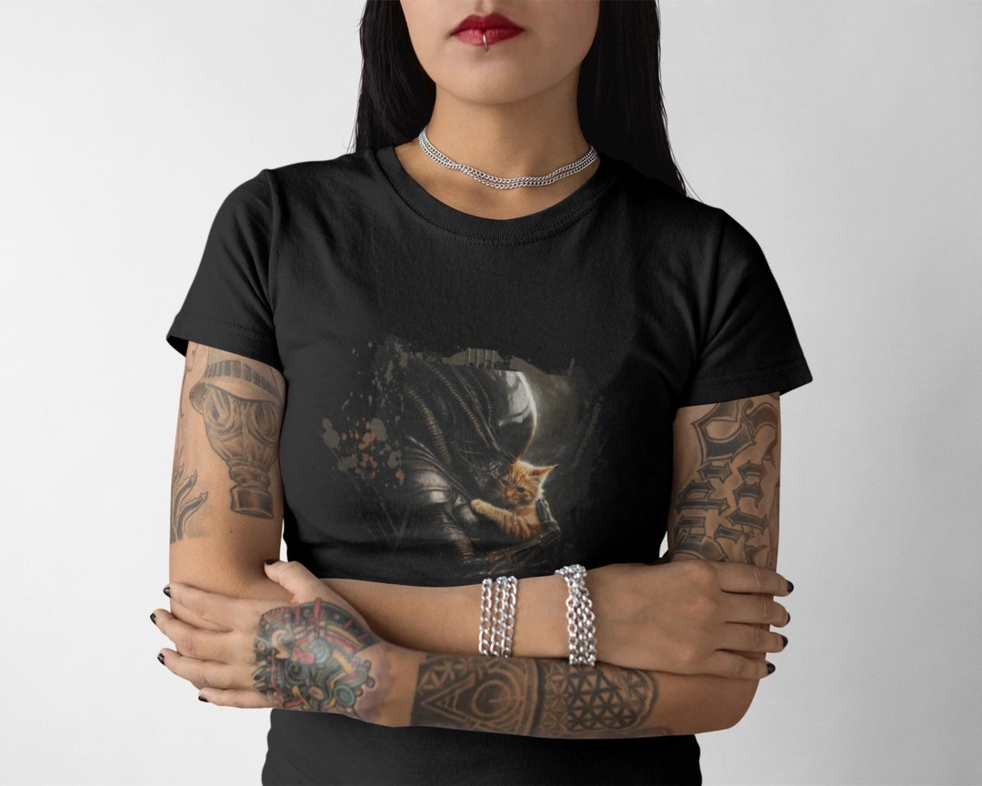 Xenomorph Alien X Jonesy Cat Lady Tee - Cute Horror Shirt, Perfect Gift ...