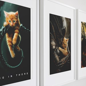 Xenomorph Alien X Jonesy Cat Art Print: Sci-fi Horror Decor - Etsy ...