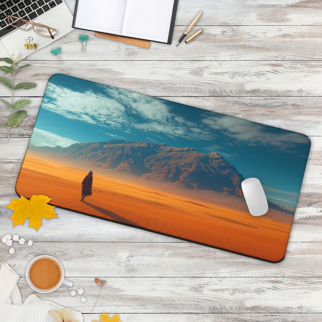 Dune Mousepad Arrakis Desert Landscape Large Gaming Mat for Office ...