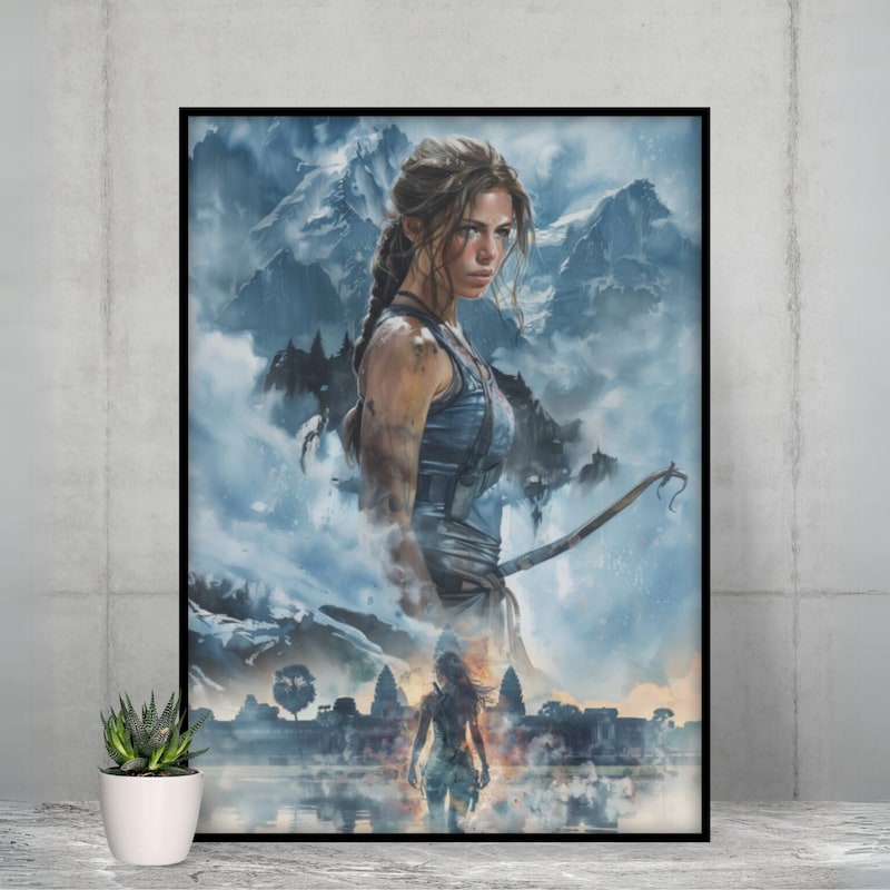 Lara Croft - Etsy