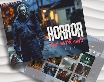 Horror Calendar 2025 - Etsy