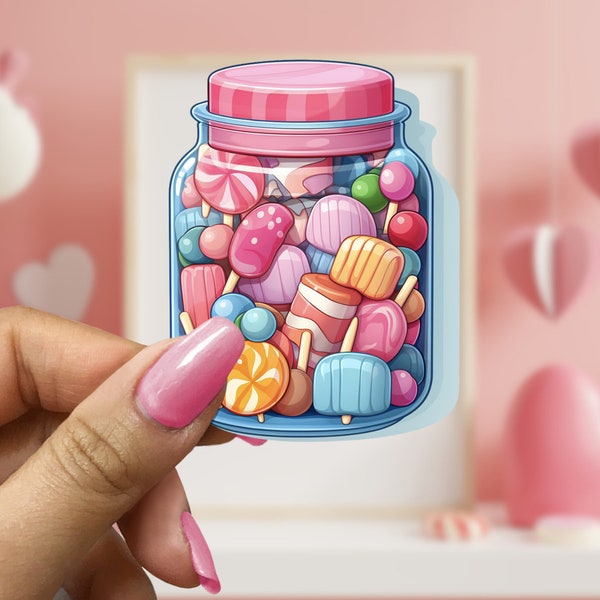 Cute Jar for Candy - Etsy
