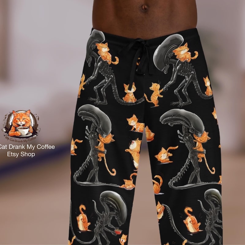 Men Christmas Horror Pjs - Etsy