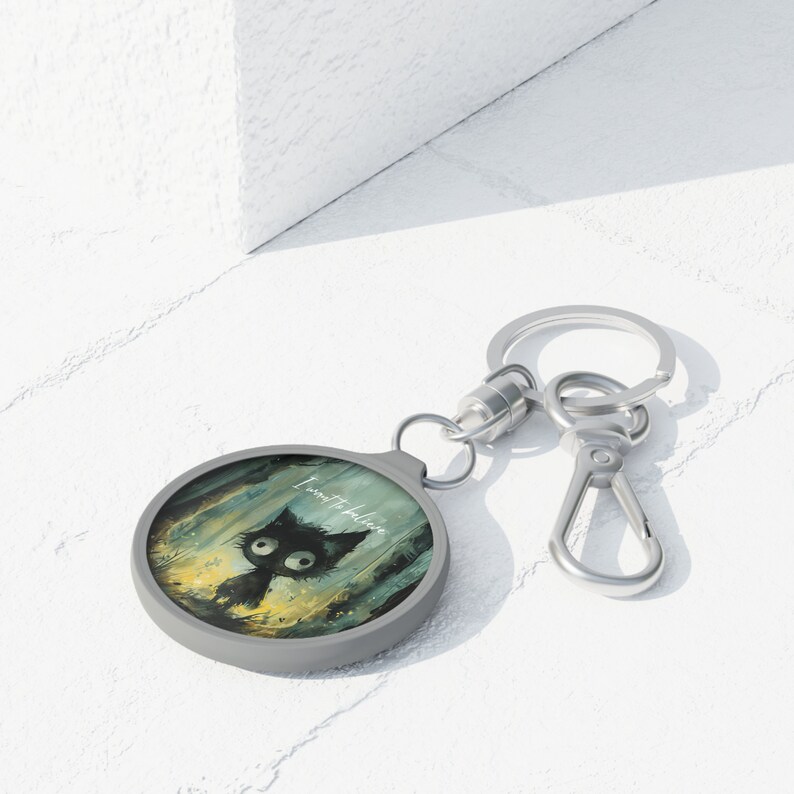 Cute Skinwalker Keychain Fantasy Creatures Key Ring Forest Creatures ...