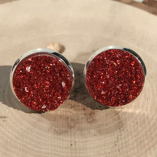 Red Earrings - Etsy