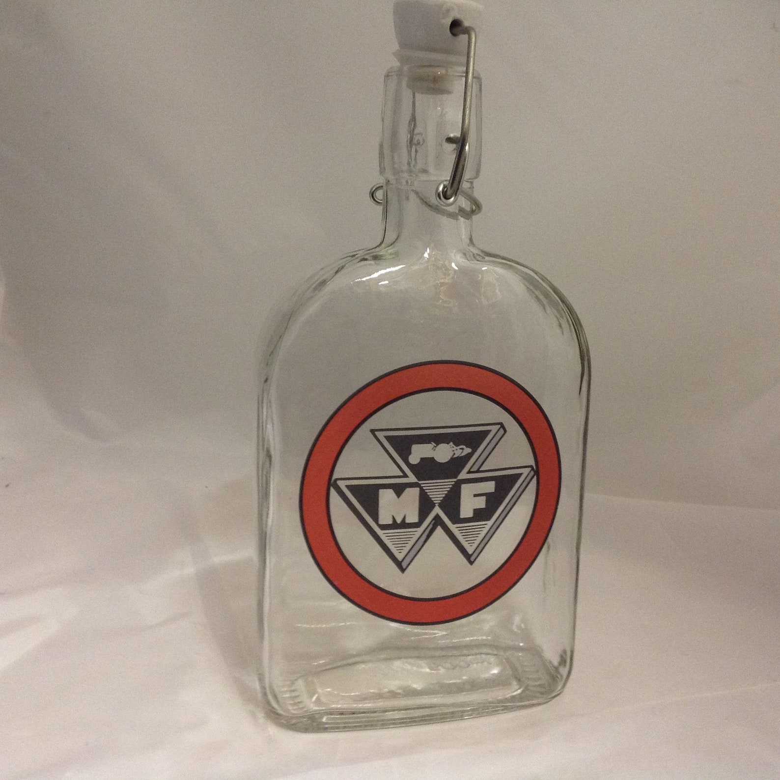 Massey Ferguson Tractor Badge 500ml Sloe Gin Flip Top Botle - Etsy