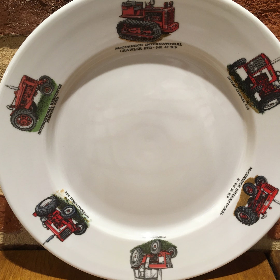 6 International Tractor Designs on 8" Lunch Plate - Etsy