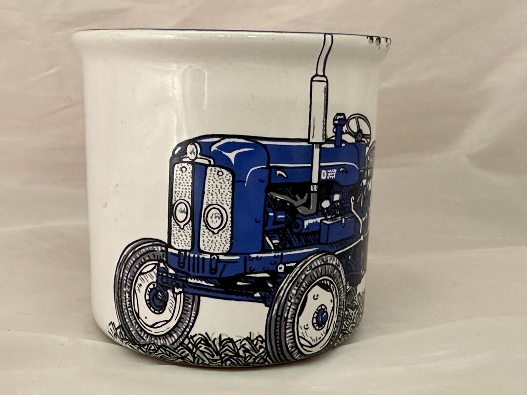 Fordson Supermajor Tractor Ceramic Mug With Enamel Affect - Etsy