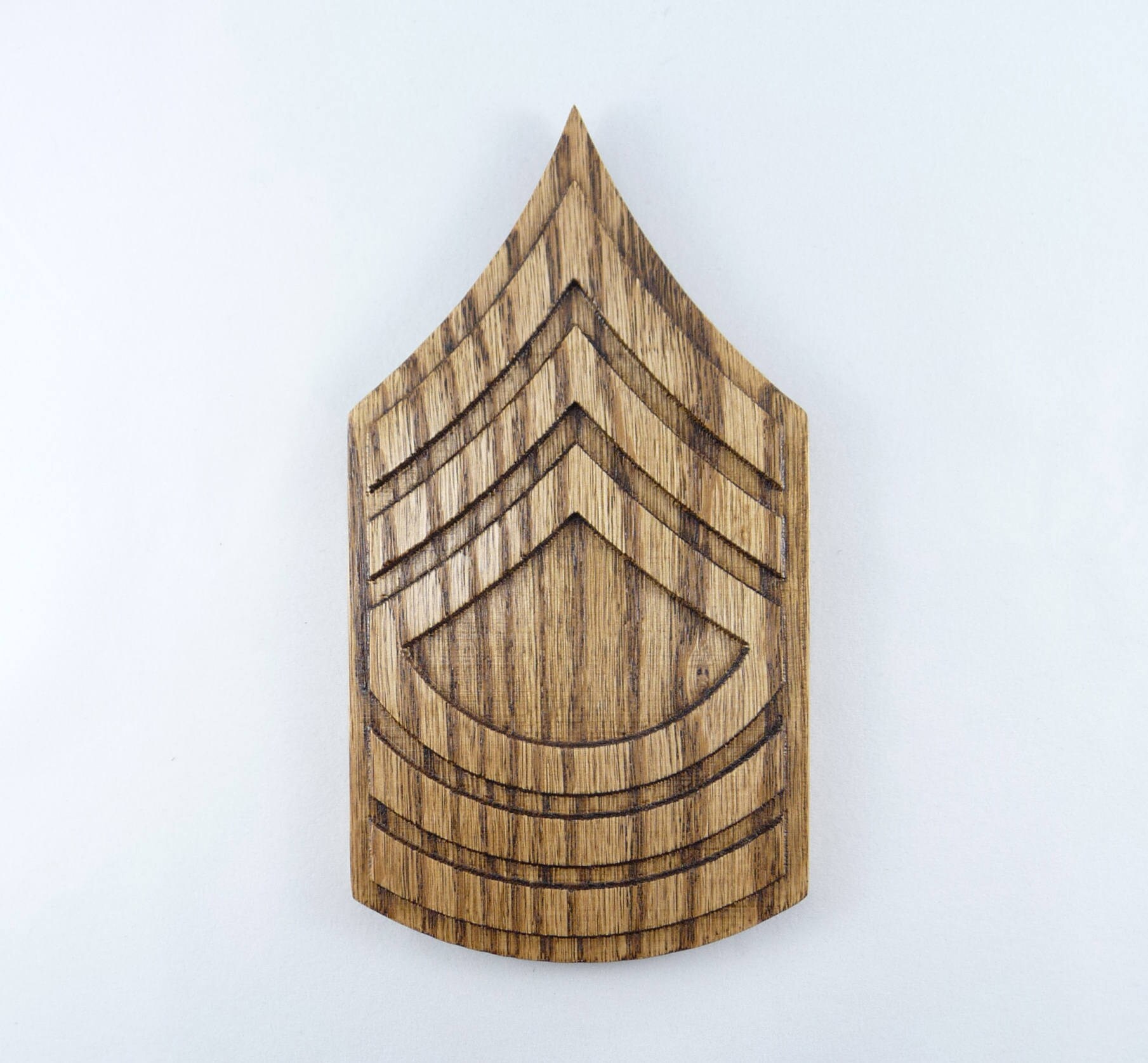 ARMY E8 Rank Plaque MSG Master Sergeant Carved Wall Wooden | Etsy