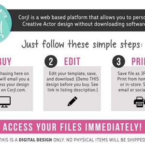 Gold Frame | Acting Headshot Template | 8x10 Headshot Template | Actor ...