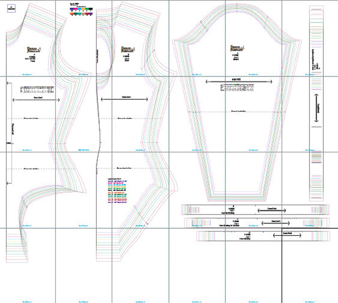 11000M Adult Basic Leotard PDF Pattern - Etsy