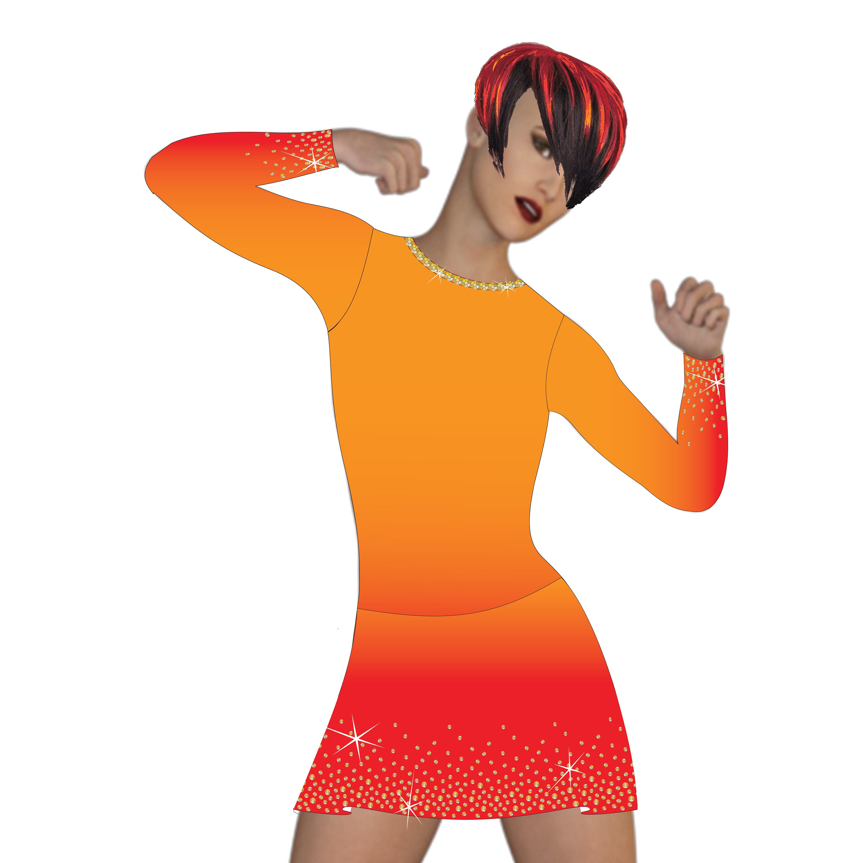 Adult Basic Leotard Pattern Etsy 6845