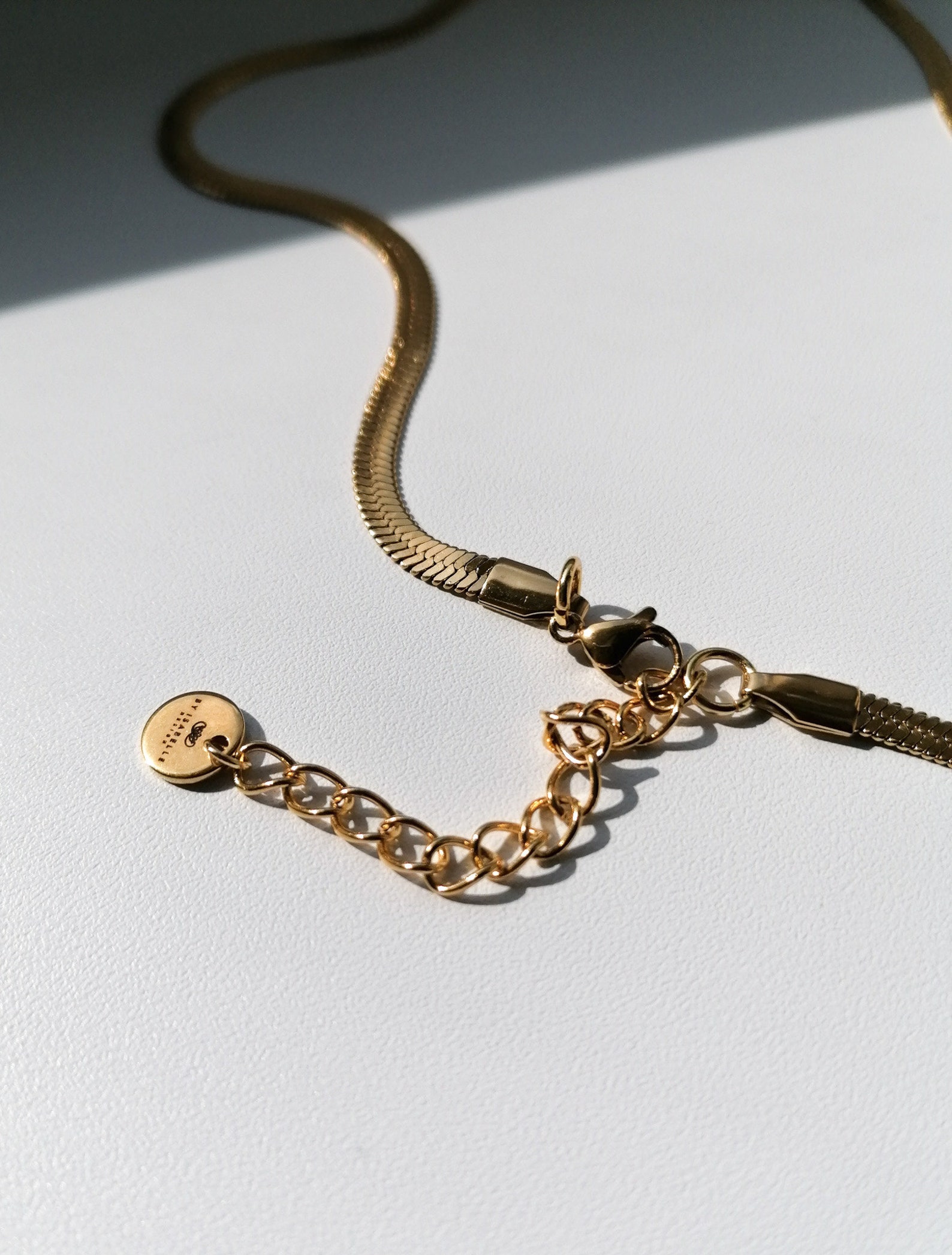 Gold Chain Necklace Stack: Herringbone, Rope, Snake - Waterproof ...